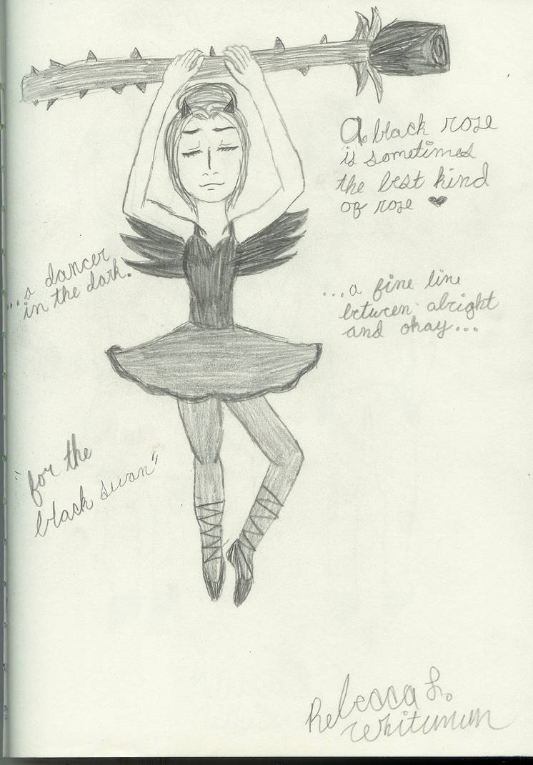 The Dark ballerina by rebeccawhiteman on DeviantArt