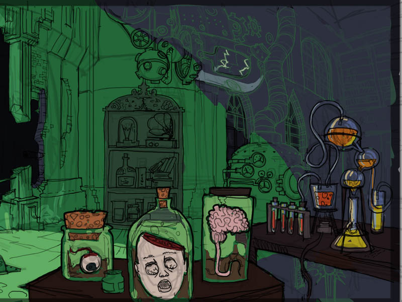 frankensteins Lab by zigzagLeo on DeviantArt