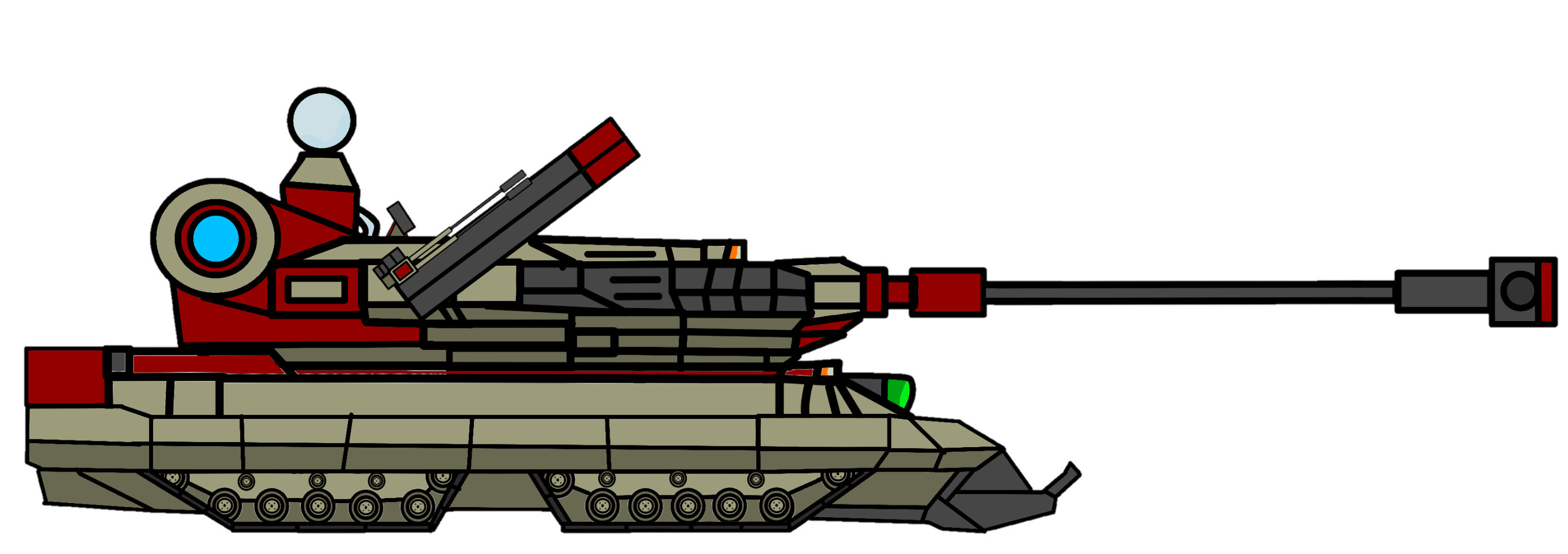 Apocalypse MK-4 super heavy tank by GreatHeartsEmpire on DeviantArt