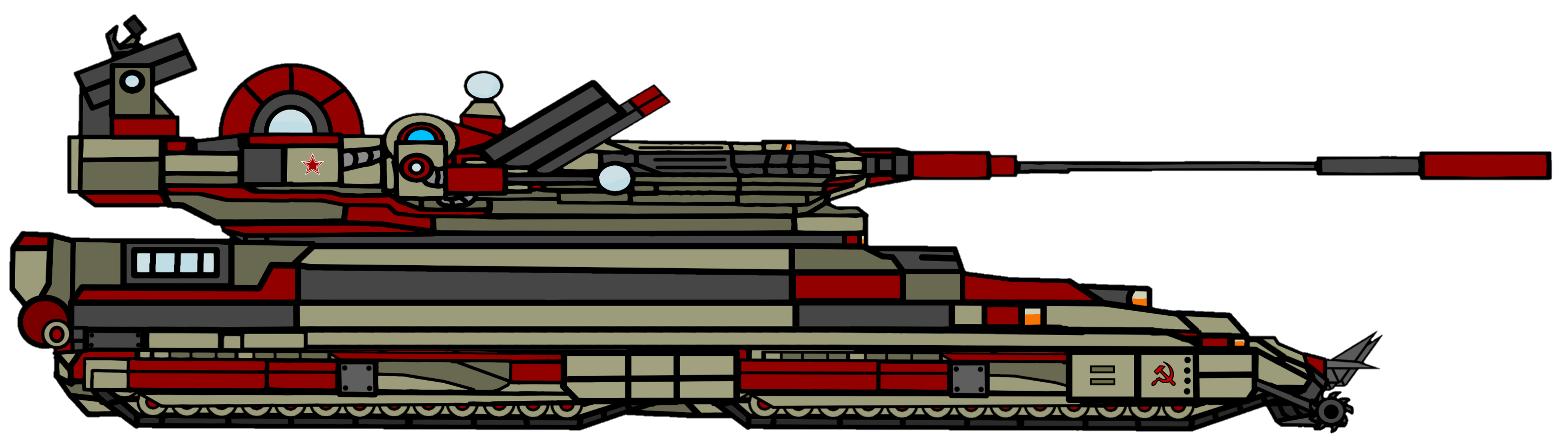 Juggernaut Apocalypse Super Heavy Tank V2 by GreatHeartsEmpire on ...
