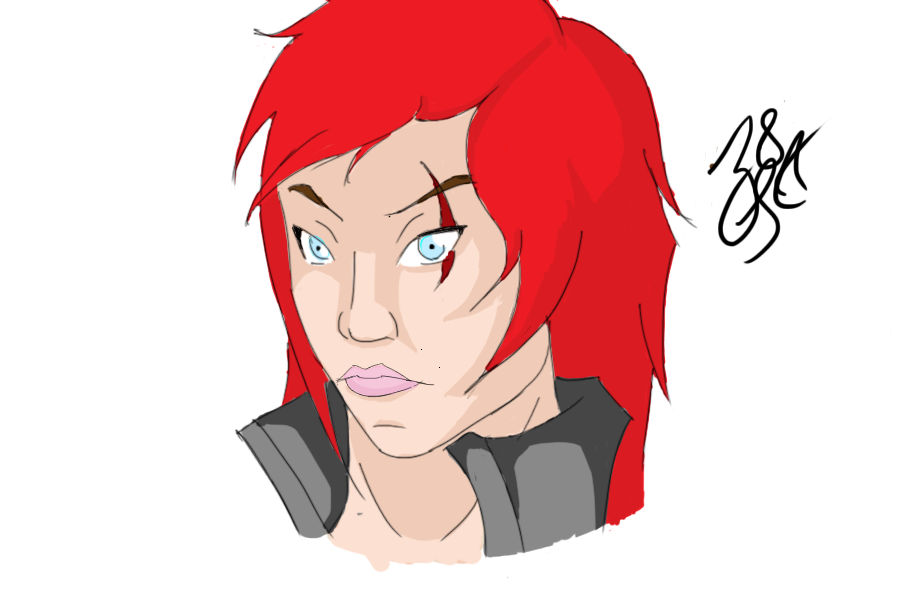 Katarina Portrait by CajunDeathMetal on DeviantArt