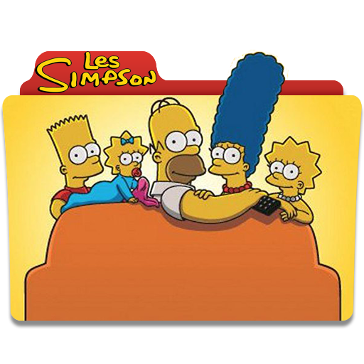 Les Simpson - folder icon by BrBaFlo on DeviantArt