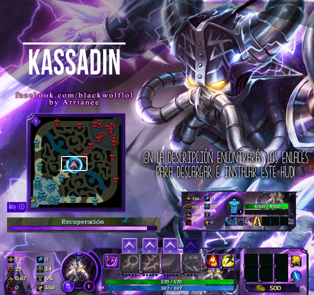 Kassadin HUD | League of legends by arrianee on DeviantArt