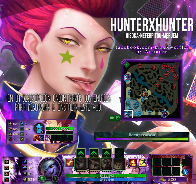Hunter x Hunter HUD | League of Legends by arrianee on DeviantArt