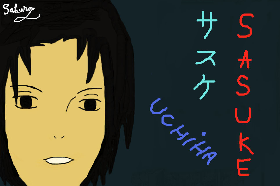 My first Uchiha Ssuke drawing in StashMuro by Narusaku17Love on DeviantArt