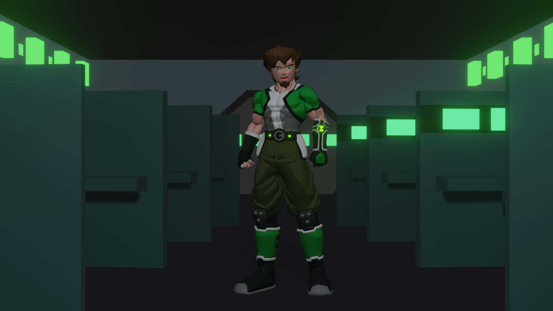 Power Suit Ben 10 5YL DL mmd/blender by ultimate44 on DeviantArt