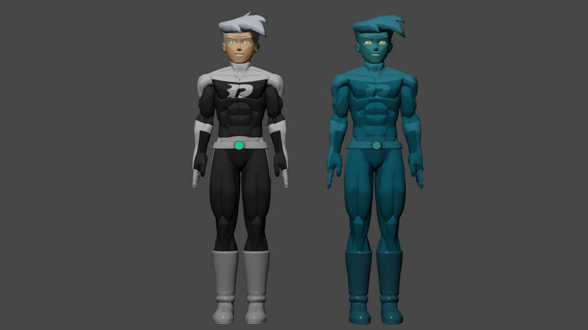 Danny Phantom 5YL Blender PMX DL by ultimate44 on DeviantArt