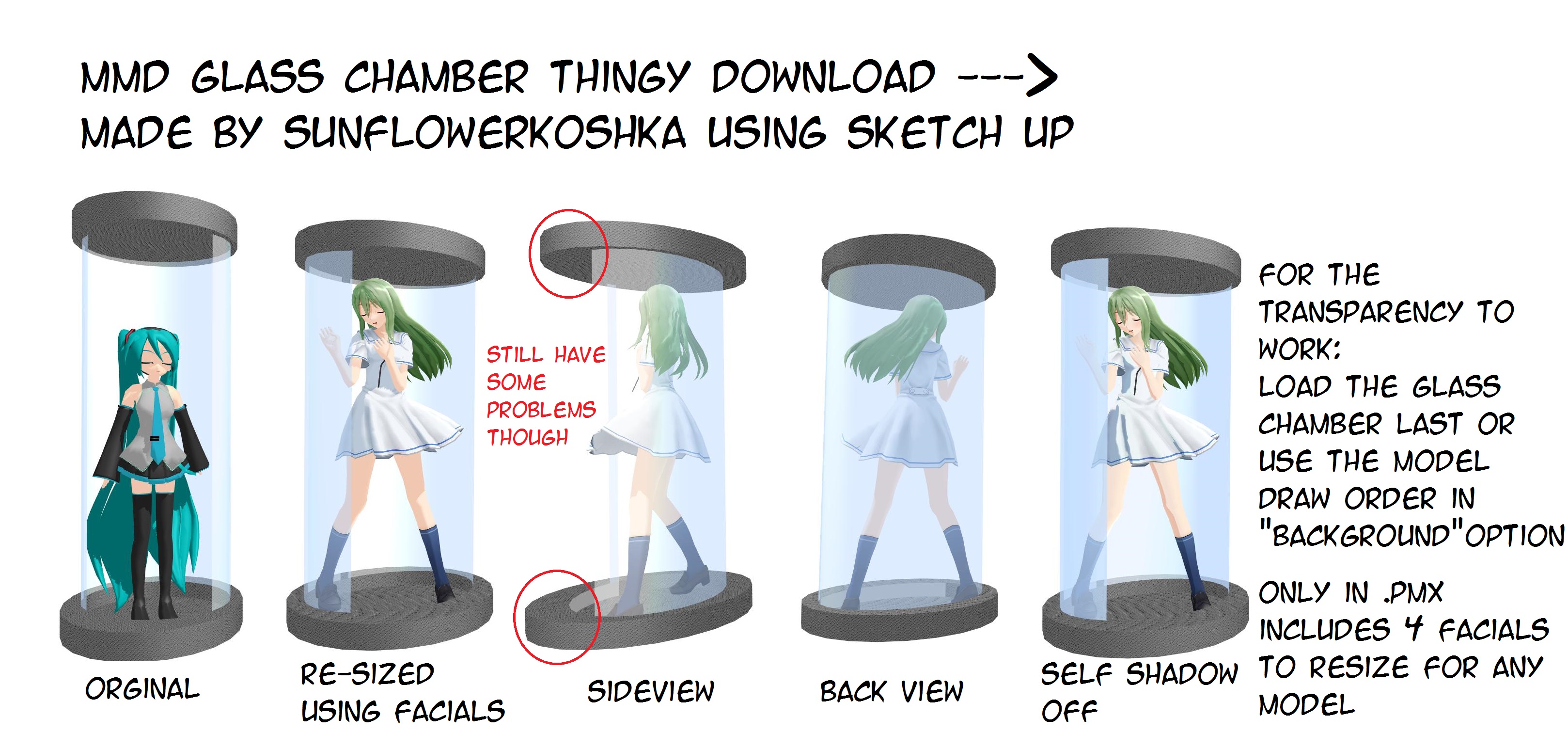 MMD Glass Chamber thingy Download by SunflowerKoshka on DeviantArt