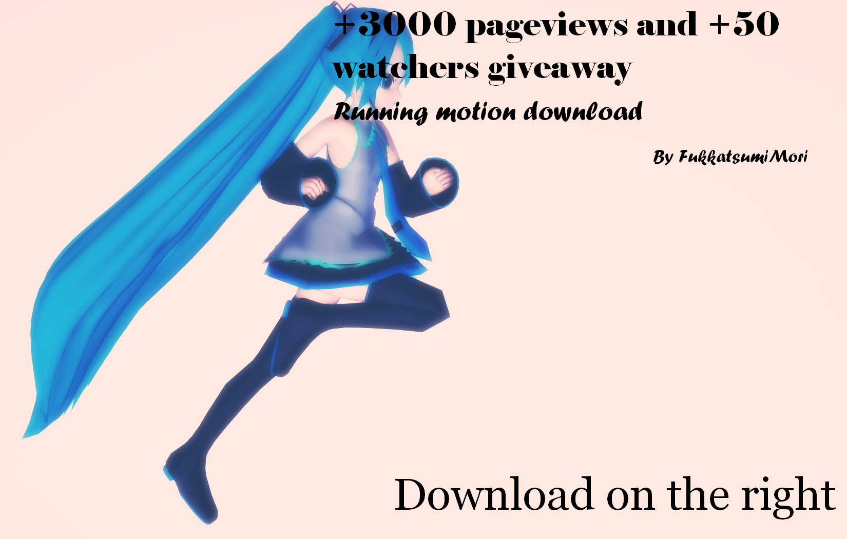 Running motion download [read description, please] by FukkatsumiMori on ...