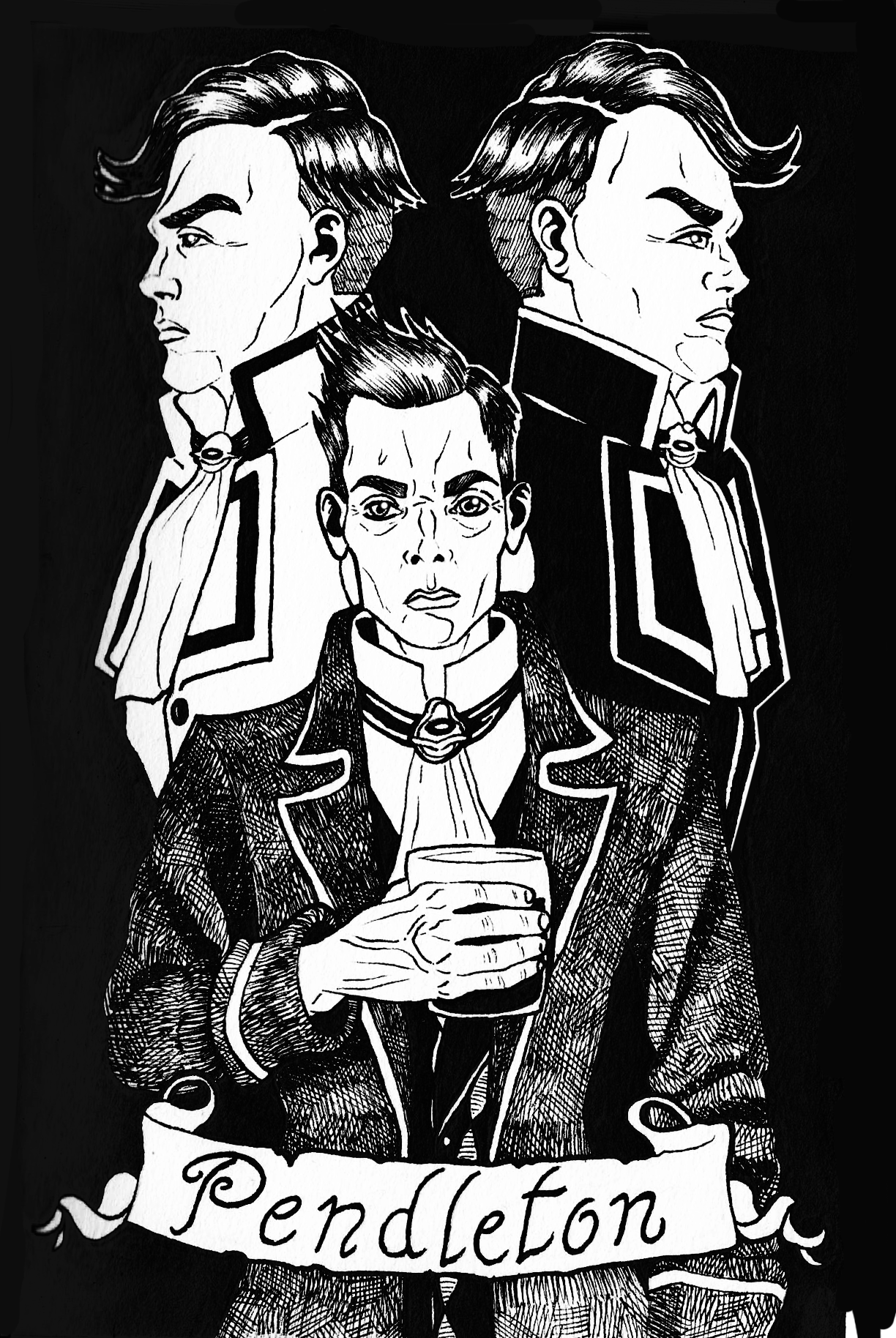 DISHONORED The brothers Pendleton, family portrait by AlienorBelinor on ...