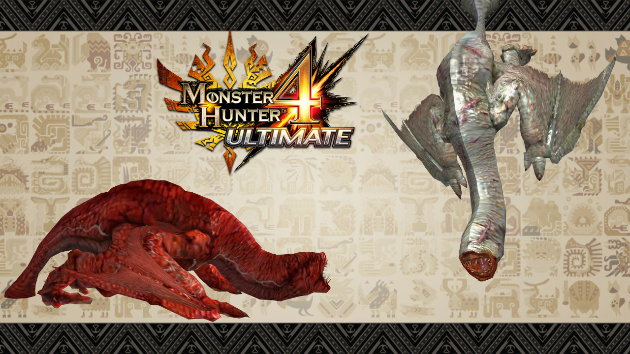 Khezu and Red Khezu [XNAlara] by Rough-Chrysalis on DeviantArt