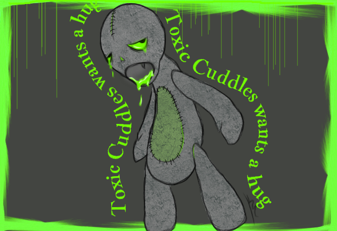 Toxic Cuddles by GrimzeeDeath on DeviantArt