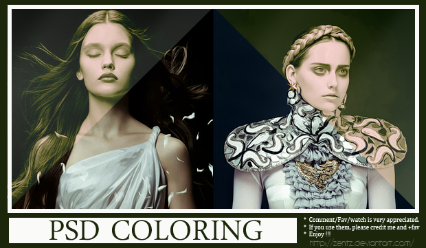 PSD coloring #9 by ZenitZ on DeviantArt