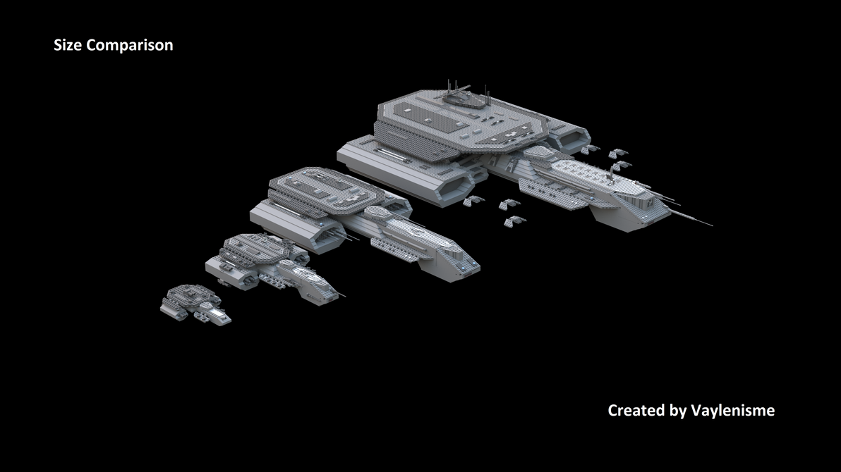 Size Comparison Stargate Ships (Head Cannon) by Vaylenisme on DeviantArt