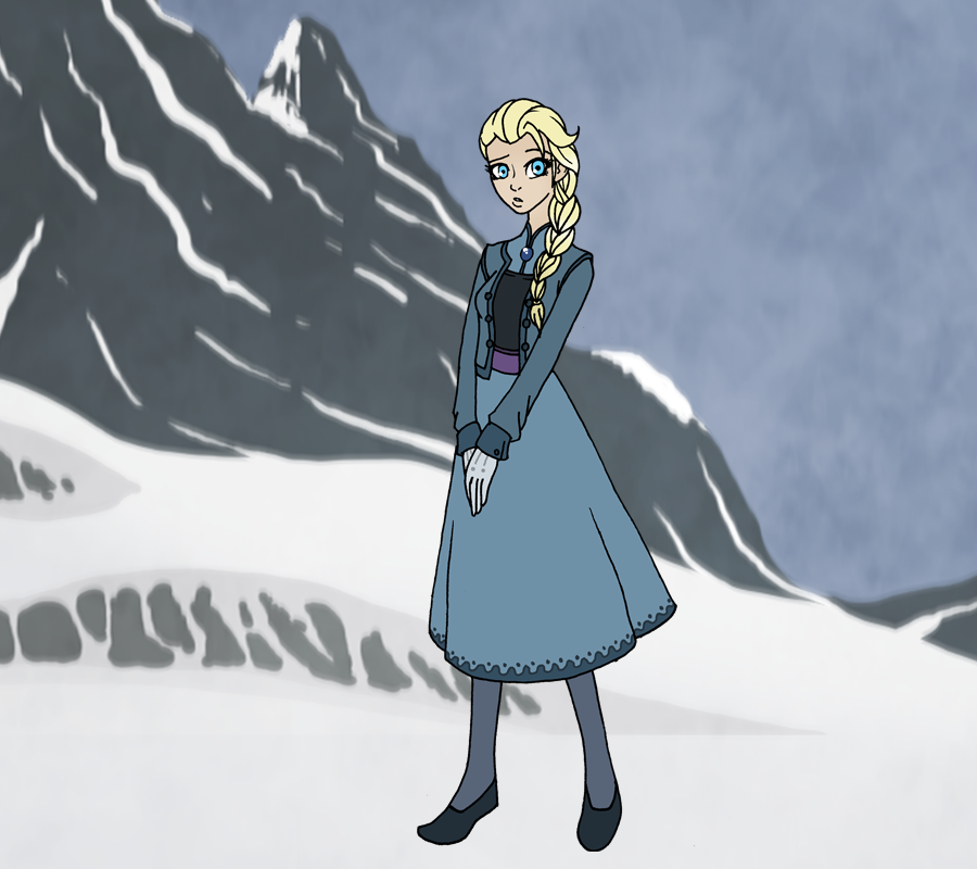 On North Mountain Frozen Elsa