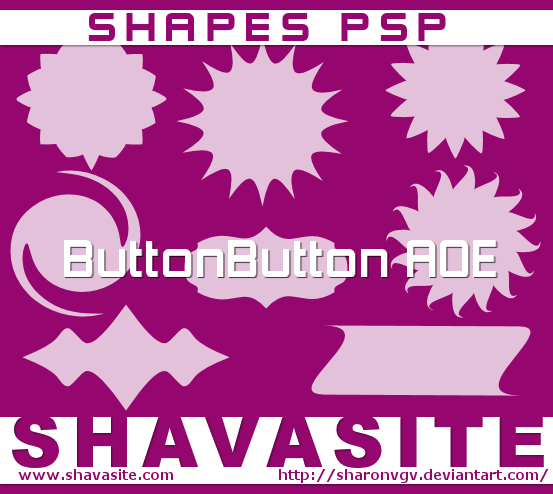 Shapes PSP Pack1 by SHARONVGV on DeviantArt