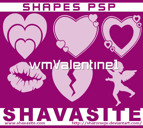 SHAPES PSP Pack 6 by SHARONVGV on DeviantArt