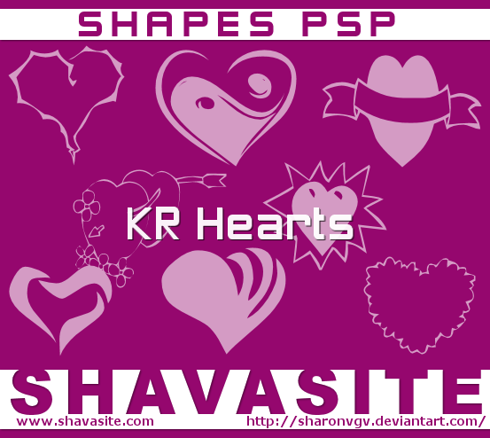 SHAPES PSP Pack 7 by SHARONVGV on DeviantArt