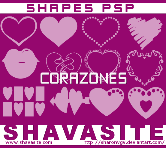SHAPES PSP Pack 9 by SHARONVGV on DeviantArt