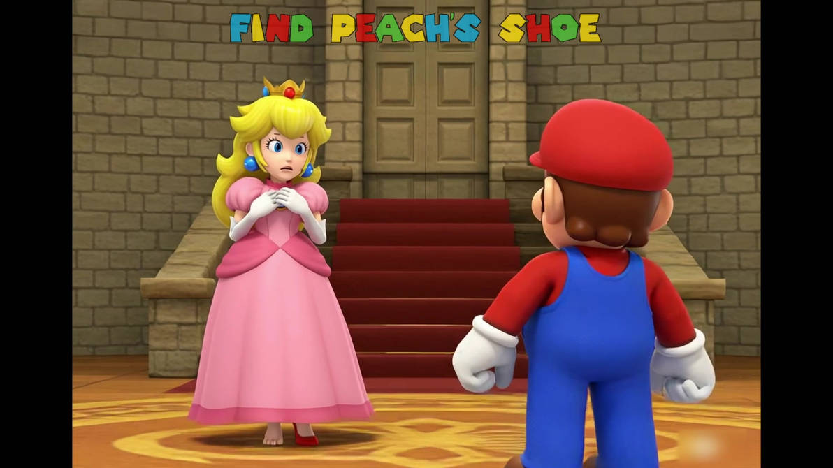 New Mission Unlocked! Find Princess Peach's Shoe by Orion1000 on DeviantArt