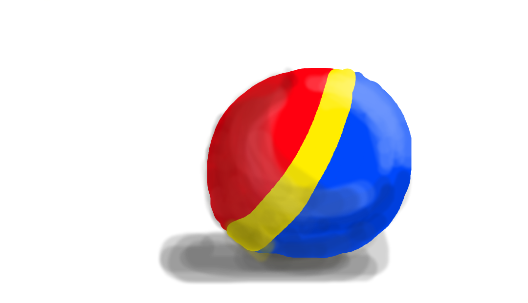 Red-Blue ball by MargieCat1995 on DeviantArt