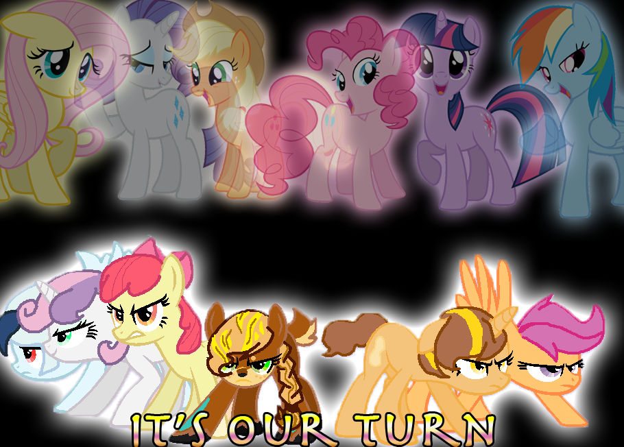 Mane Six by QueenChoconator on DeviantArt