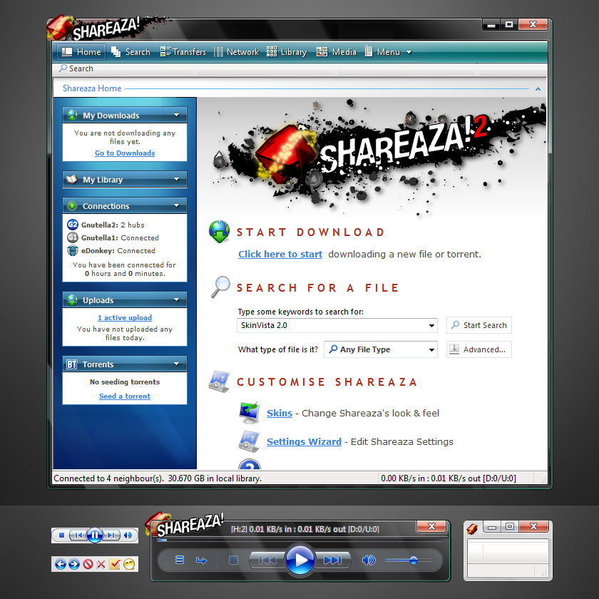 Shareaza SkinVista 2.0 RC by Hypewise on DeviantArt