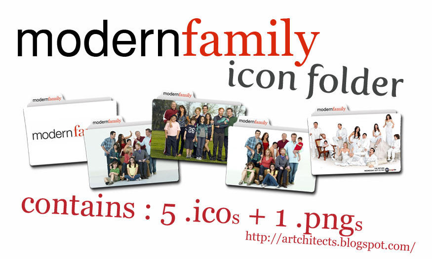 Modern Family Folder Icons by adhari on DeviantArt