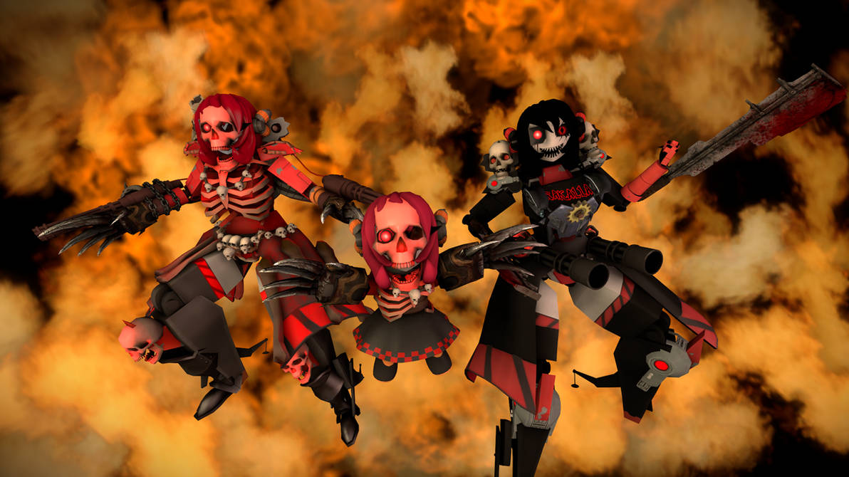 three monsters by Rakalla on DeviantArt