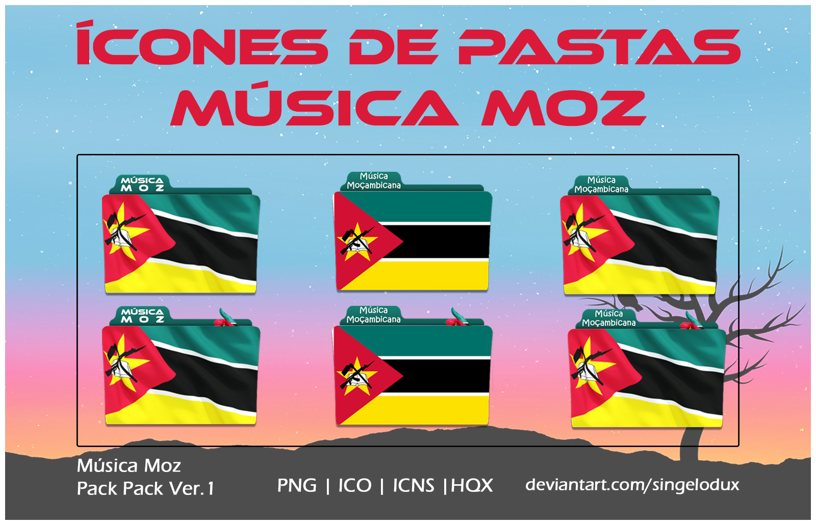Musica Moz Folder Icons Pack By SingeloDux by Singelodux on DeviantArt