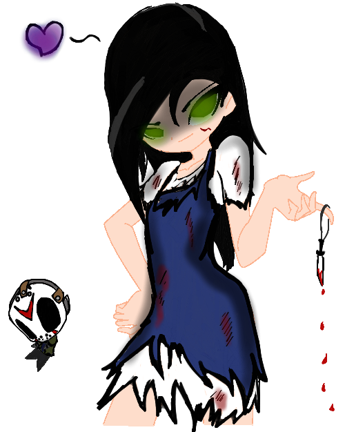 Bleedman version: Kiara and mini Jason by LORA64 on DeviantArt