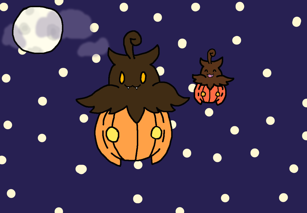 Pumpkaboos Under the Moon by Reedtails on DeviantArt