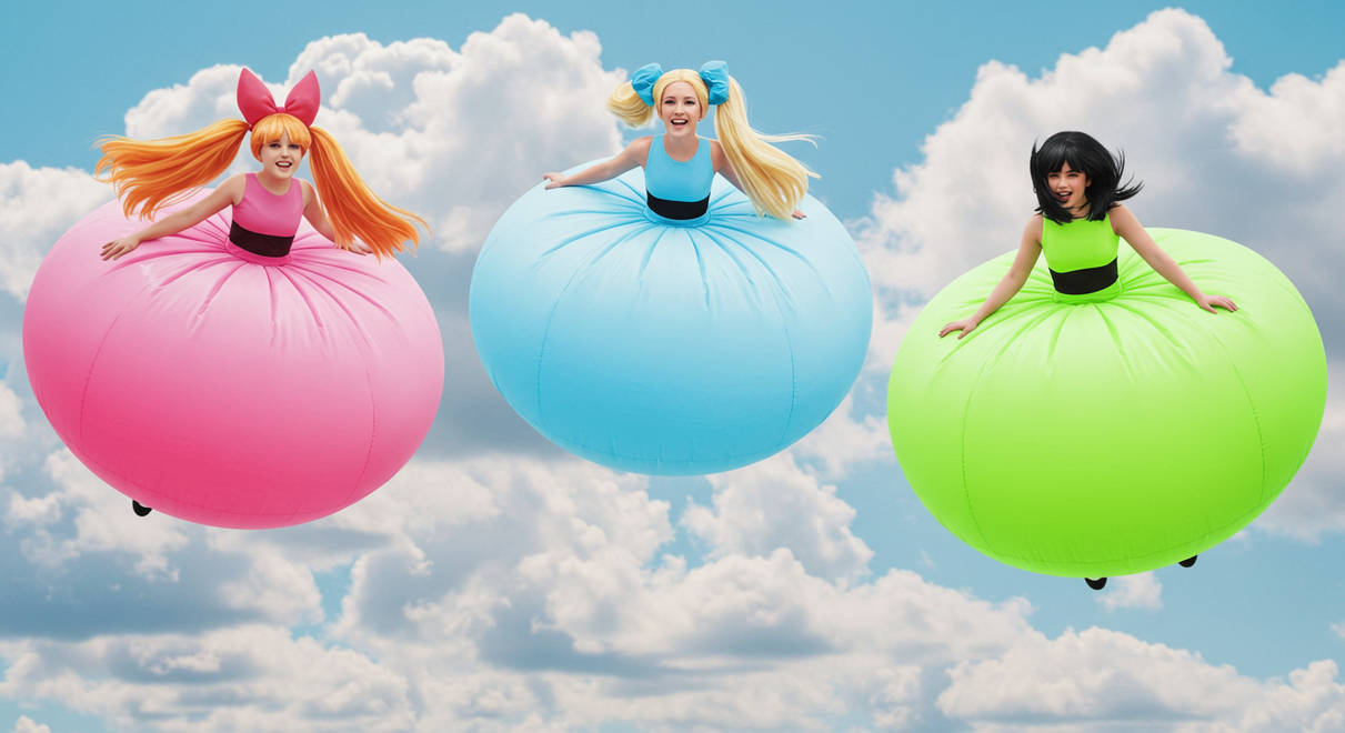 Powerpuff balloons 2 by seth313 on DeviantArt
