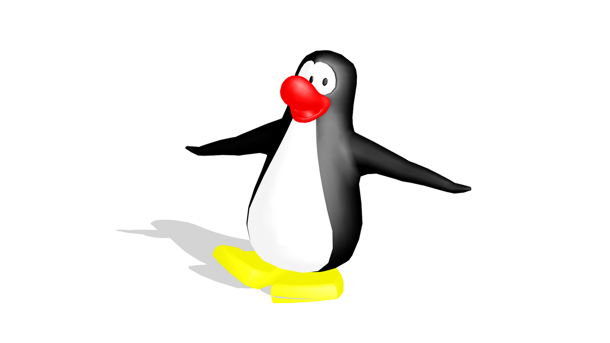 Club Penguin Model DL by TheThomasTrainzUser on DeviantArt