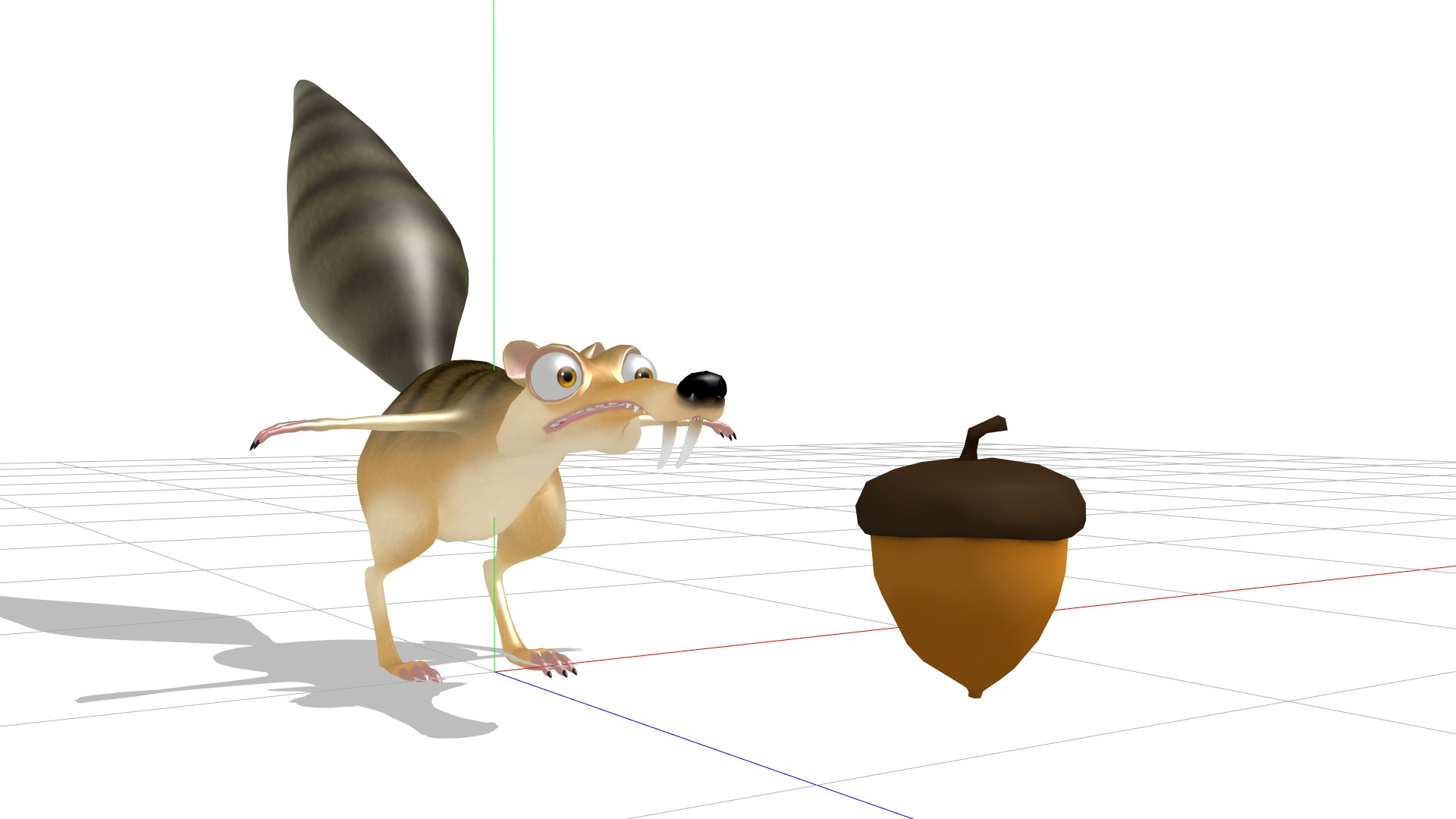 Scrat and his Acorn (MMD DL) by TheThomasTrainzUser on DeviantArt