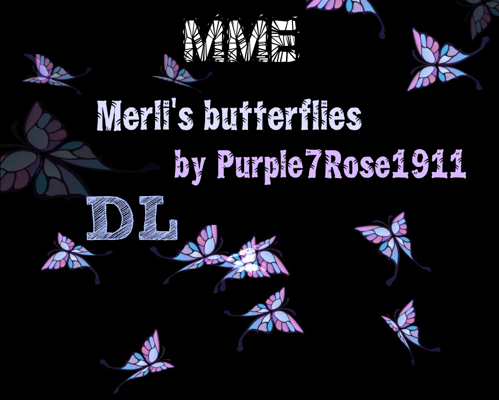 MMD Merli's butterflies +DL by Purple7Rose1911 on DeviantArt