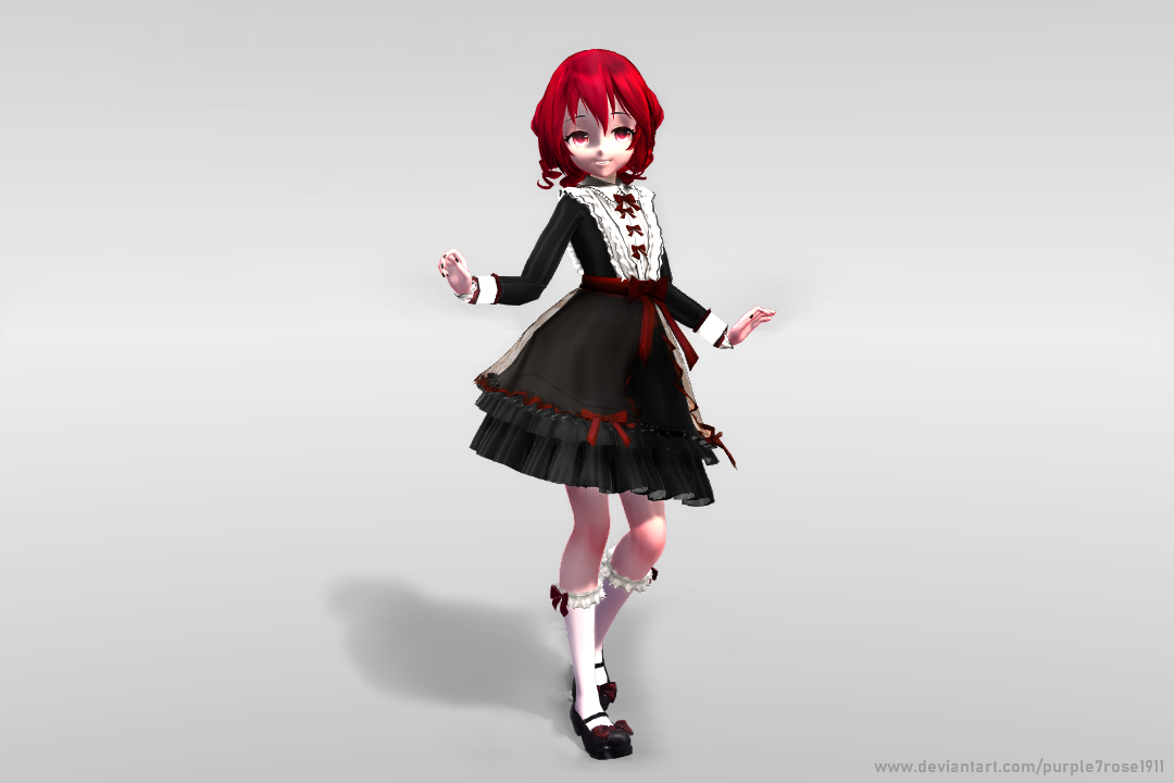 [MMD] TDA Child Kasane Teto +DL by Purple7Rose1911 on DeviantArt