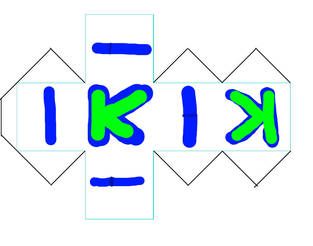 Discovery Kids K logo papercraft (free to print) by carlosvilca on ...