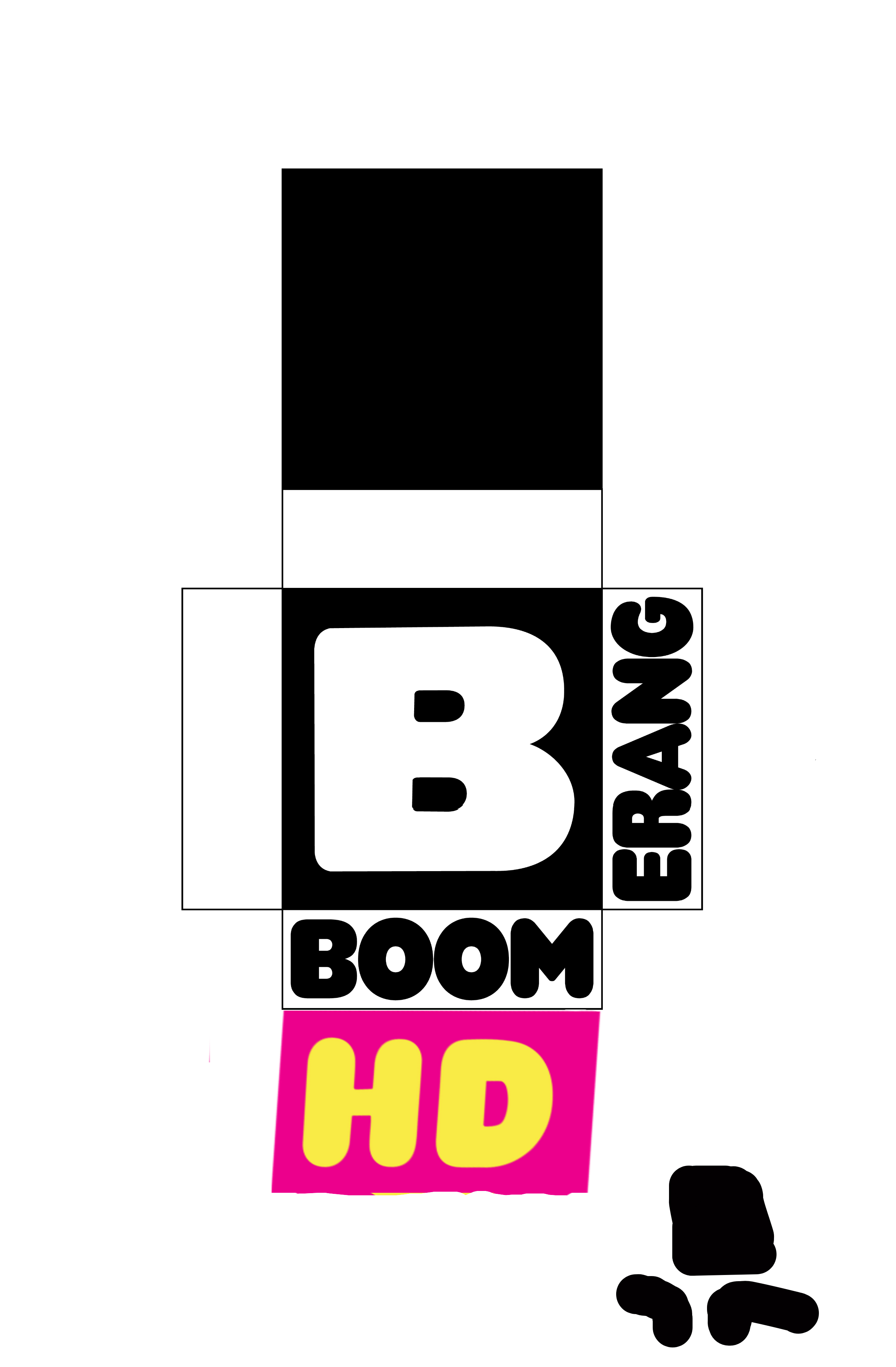 Boomerang HD 2015 Logo Papercraft by carlosvilca on DeviantArt