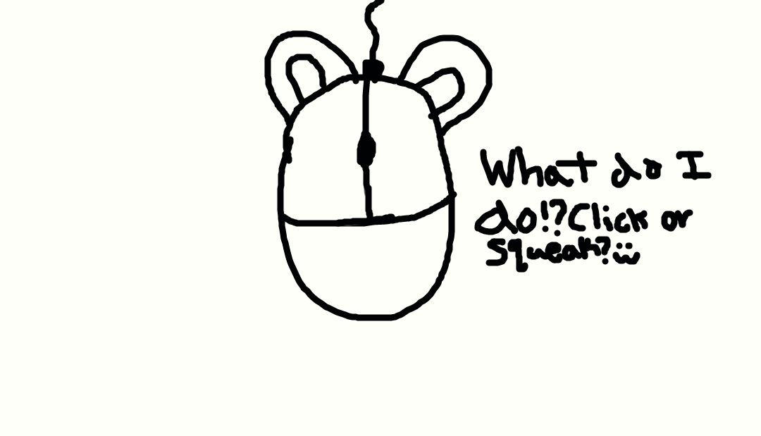 Confused mouse by GalaxyDragon255 on DeviantArt