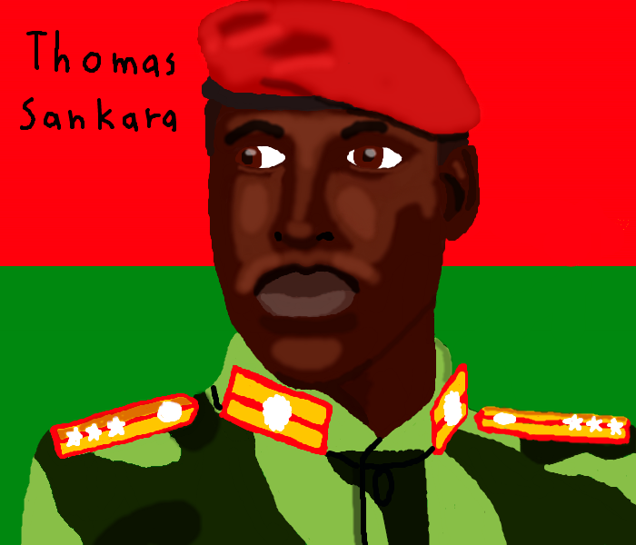 Thomas Sankara by DragonQuestWes on DeviantArt