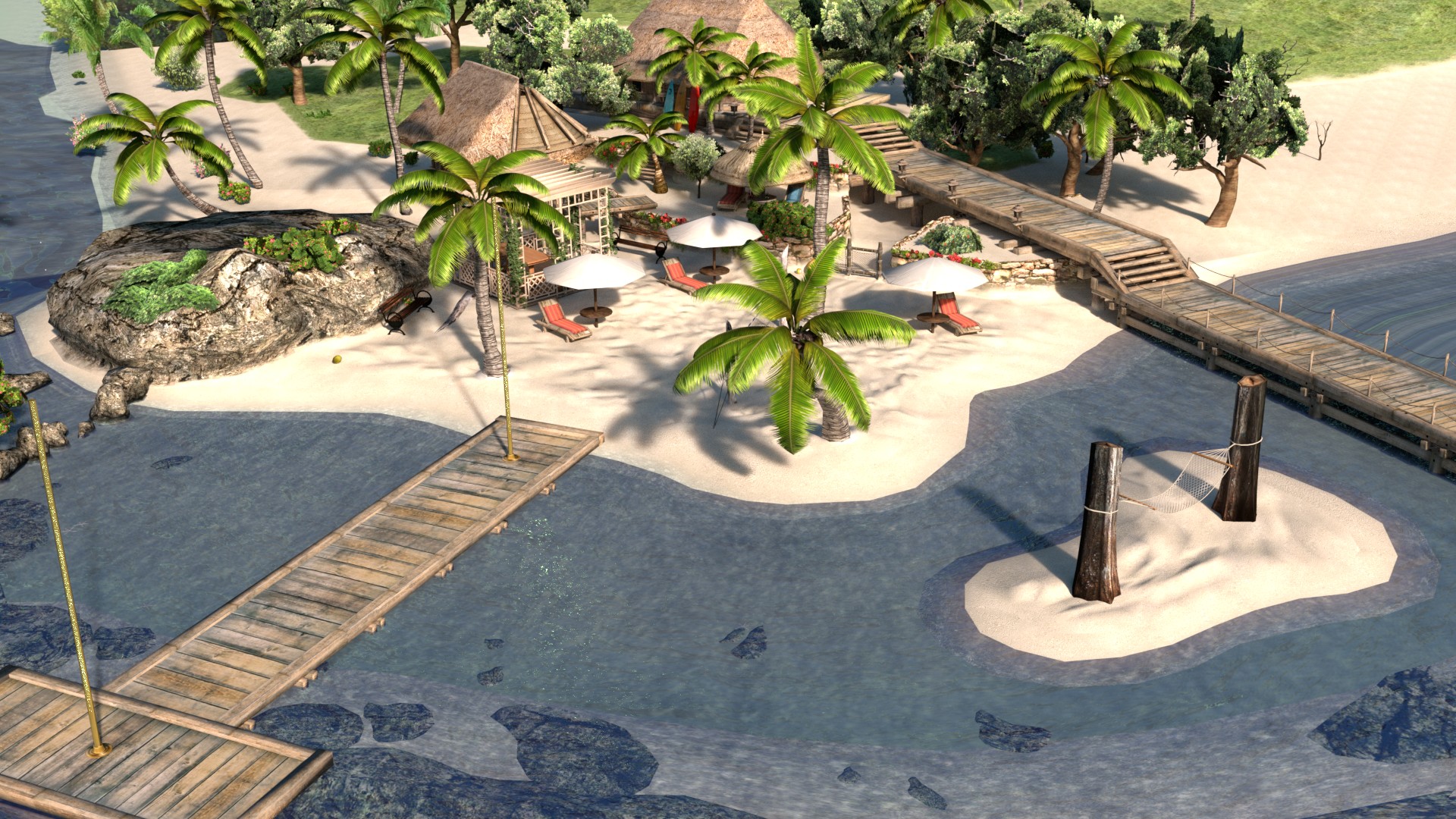 DOA5 Last Round Zack's Island V2 XPS by Deluwyrn on DeviantArt