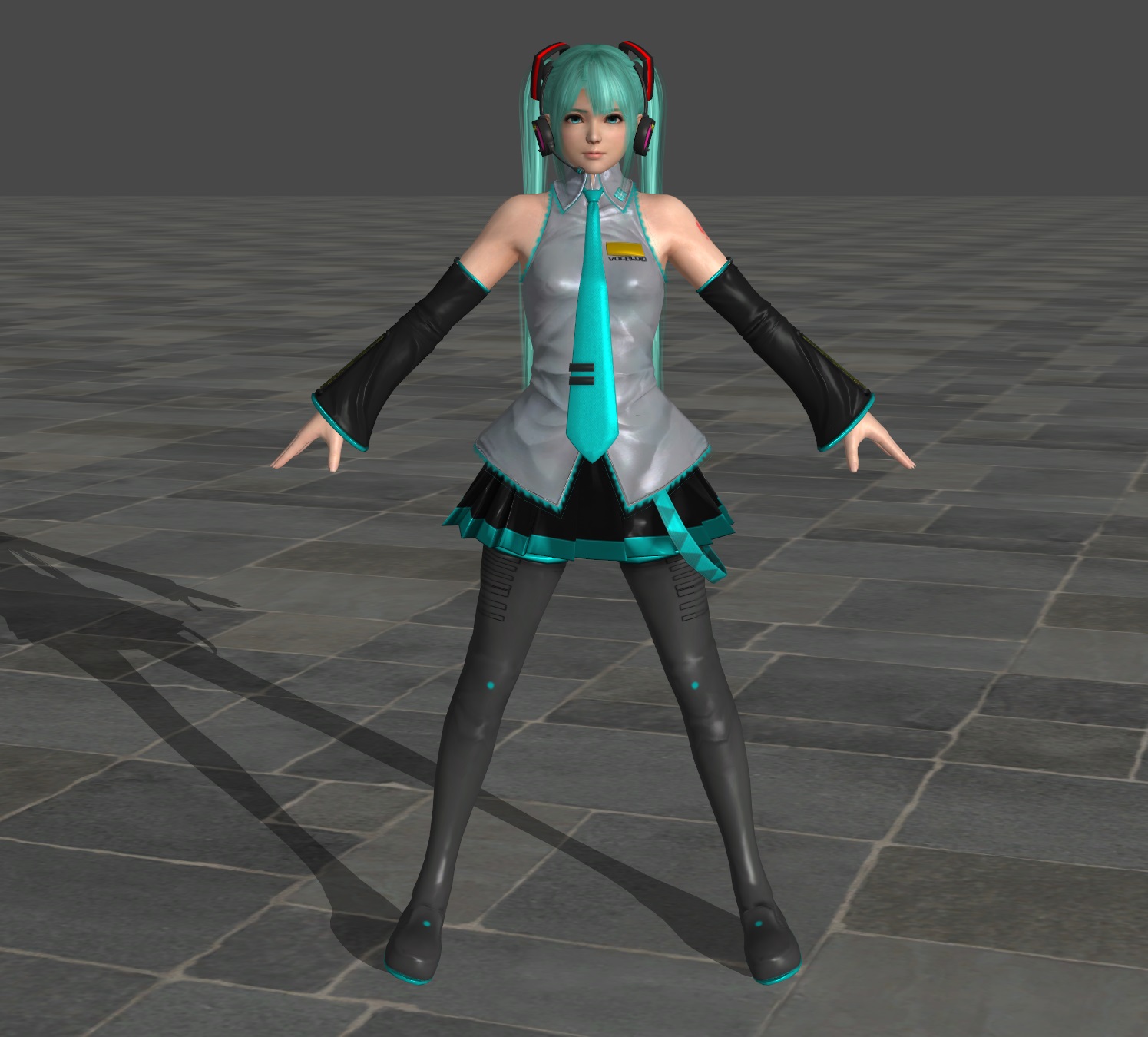 Marie Hatsune Miku XPS by Deluwyrn on DeviantArt