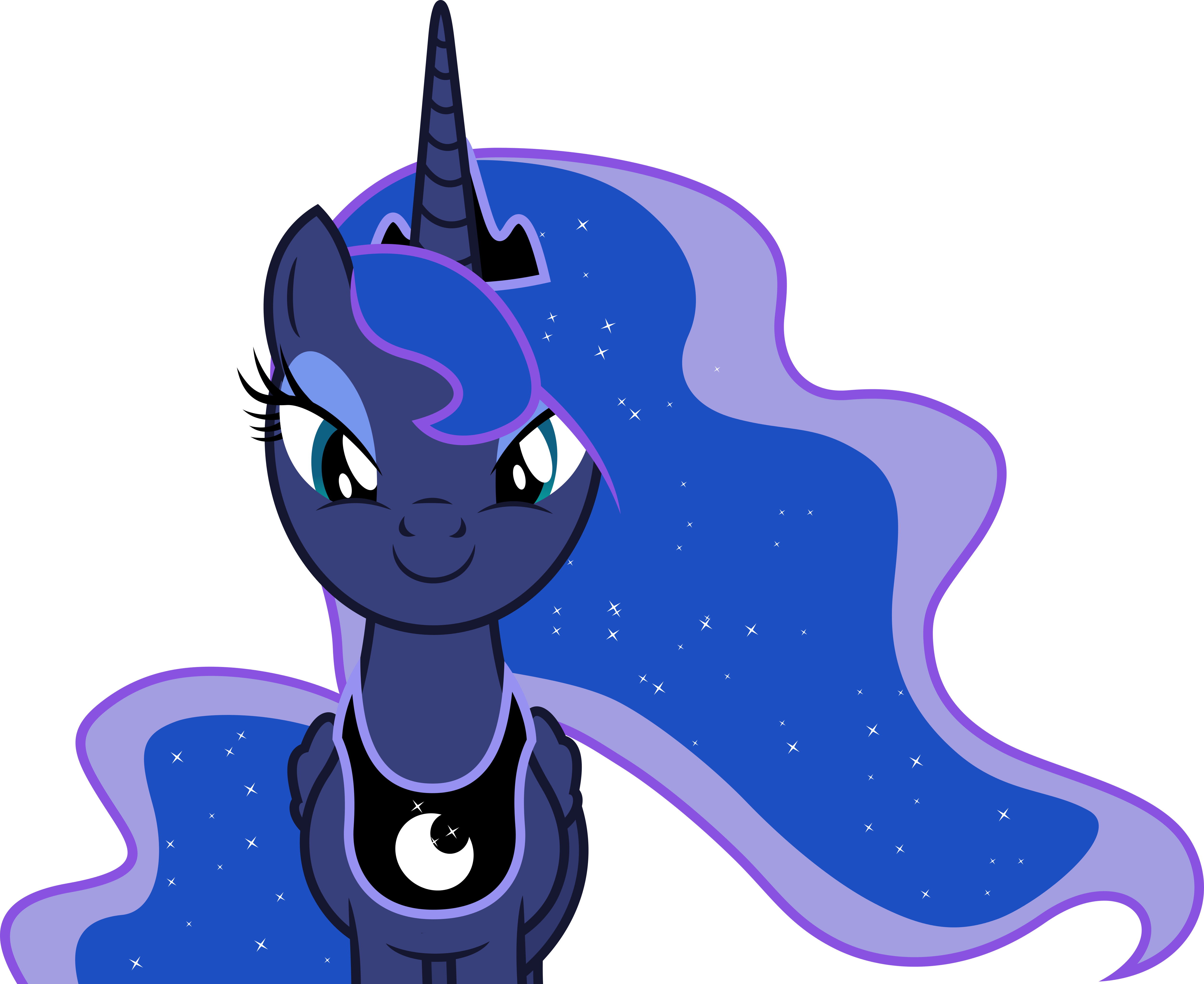 Vector #725 - Princess Luna #19 by Remul-Lemlem on DeviantArt