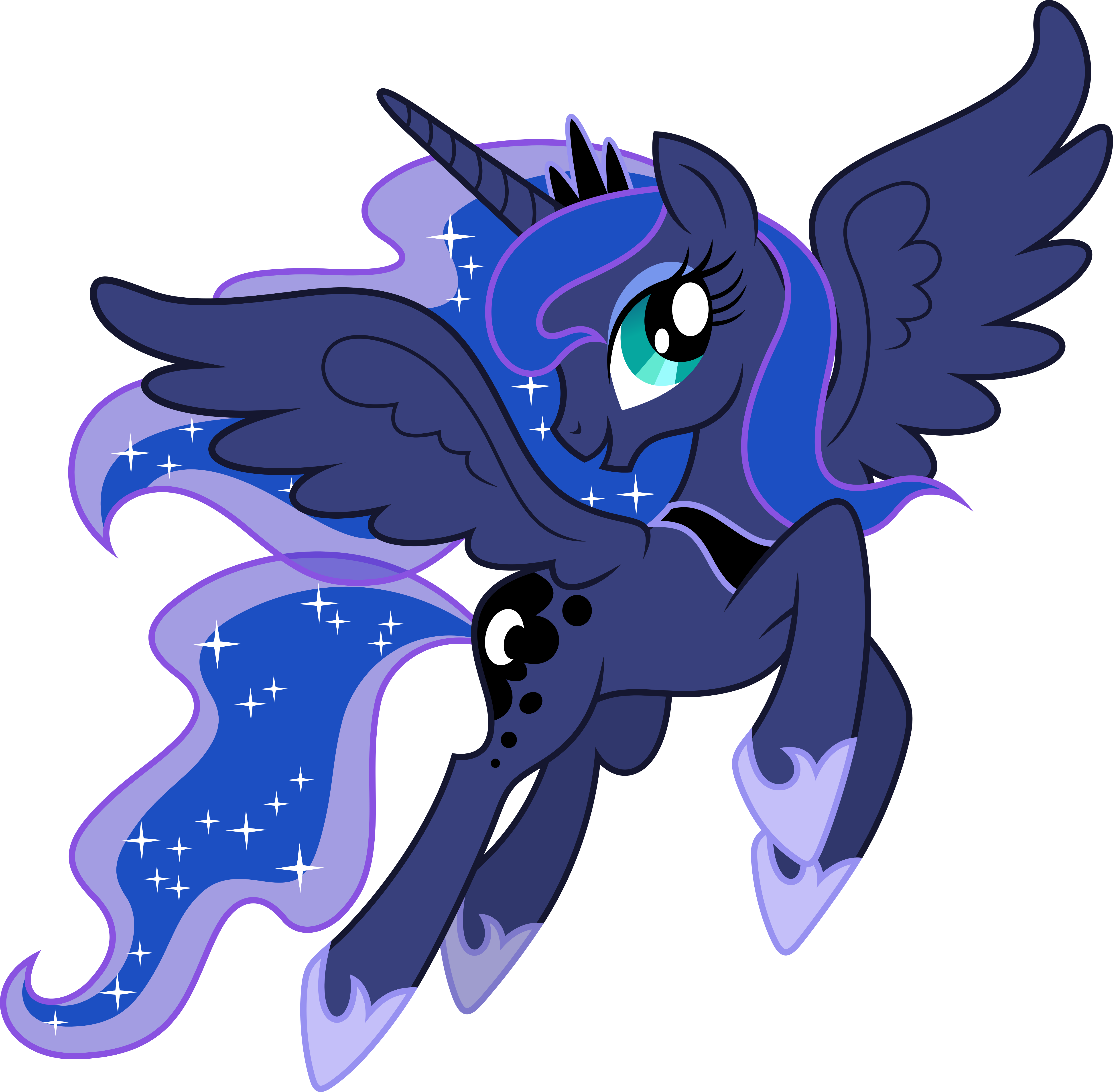 Vector #850 - Princess Luna #22 by Remul-Lemlem on DeviantArt