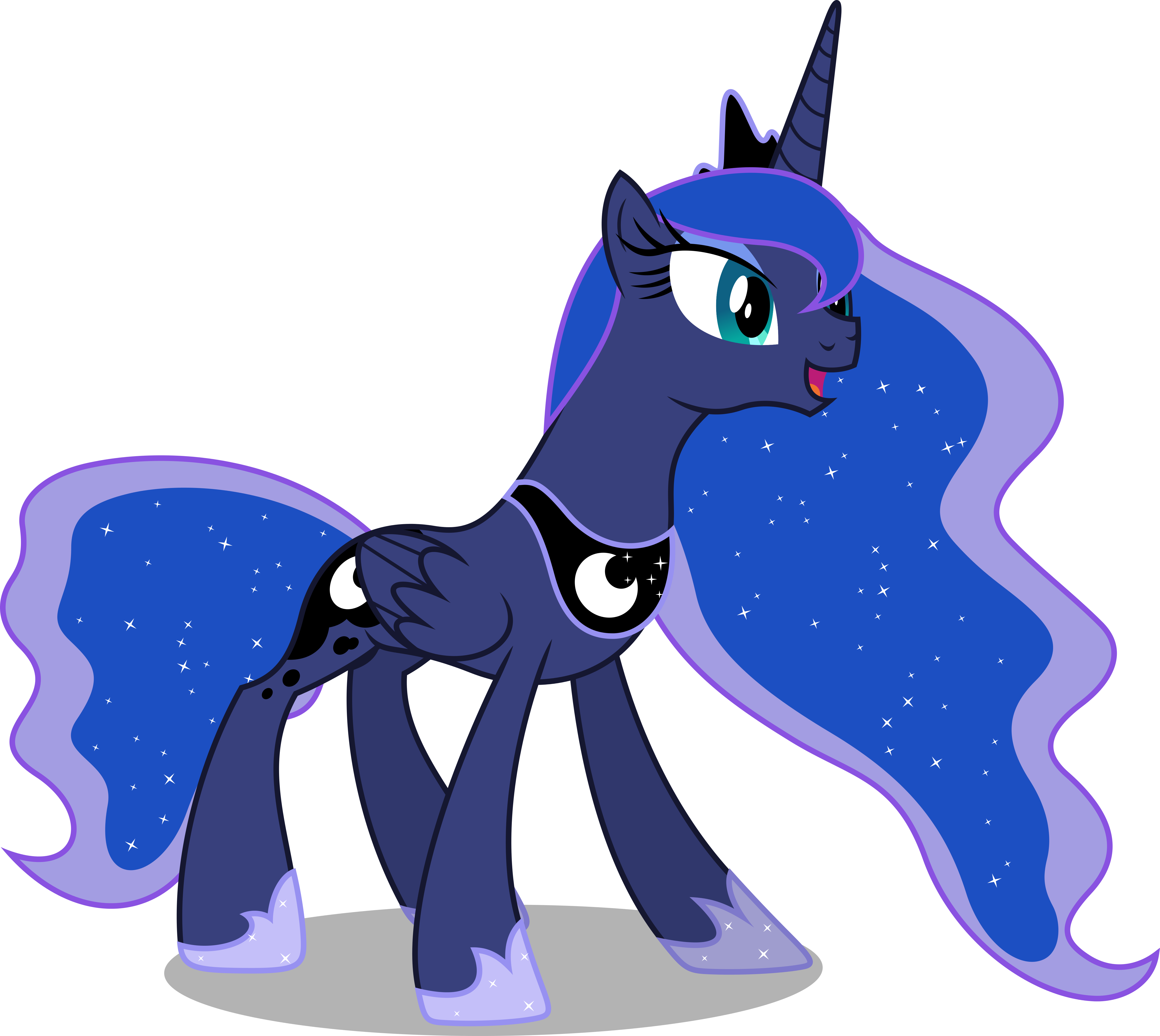 Vector #871 - Princess Luna #23 by Remul-Lemlem on DeviantArt