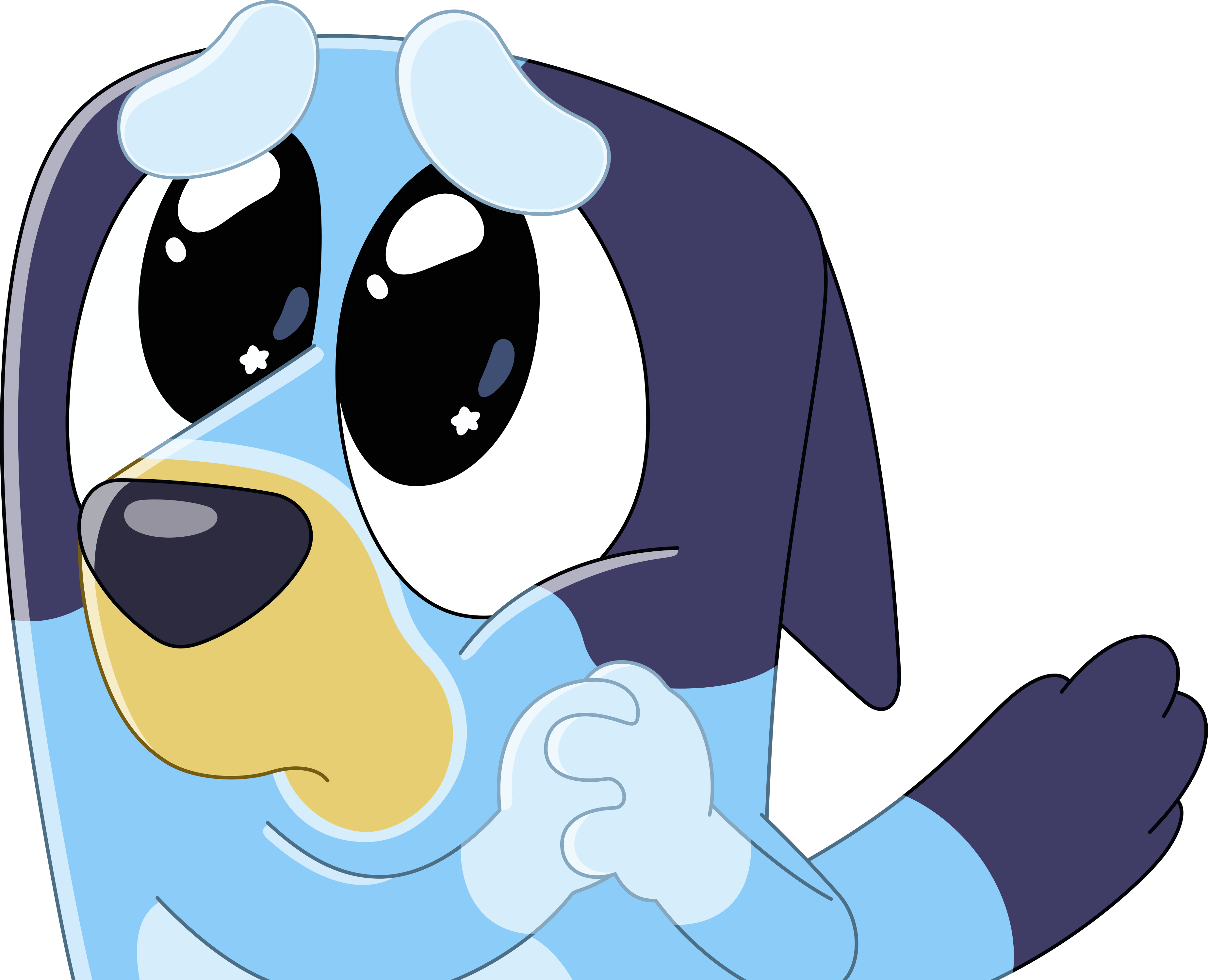 Vector#1047 - Bluey#2 by Remul-Lemlem on DeviantArt