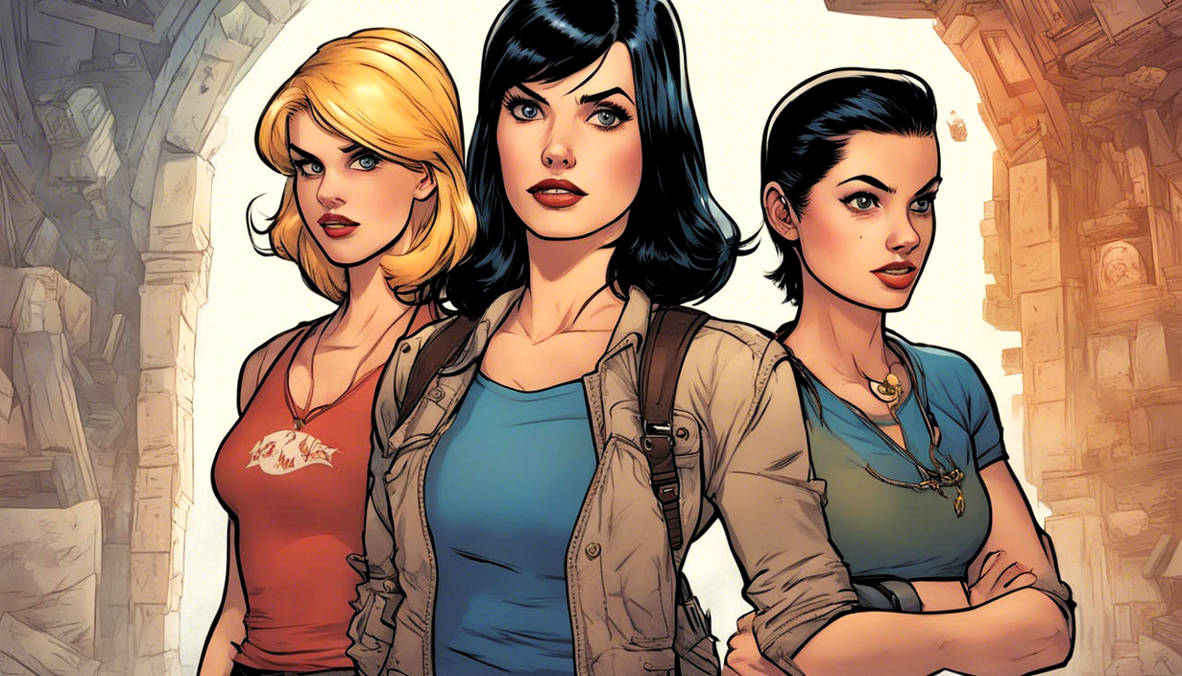 Adventurous Females by gordh13 on DeviantArt