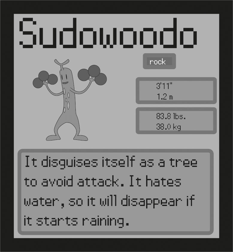 Pokedex Entry #185 by DasRuedi on DeviantArt