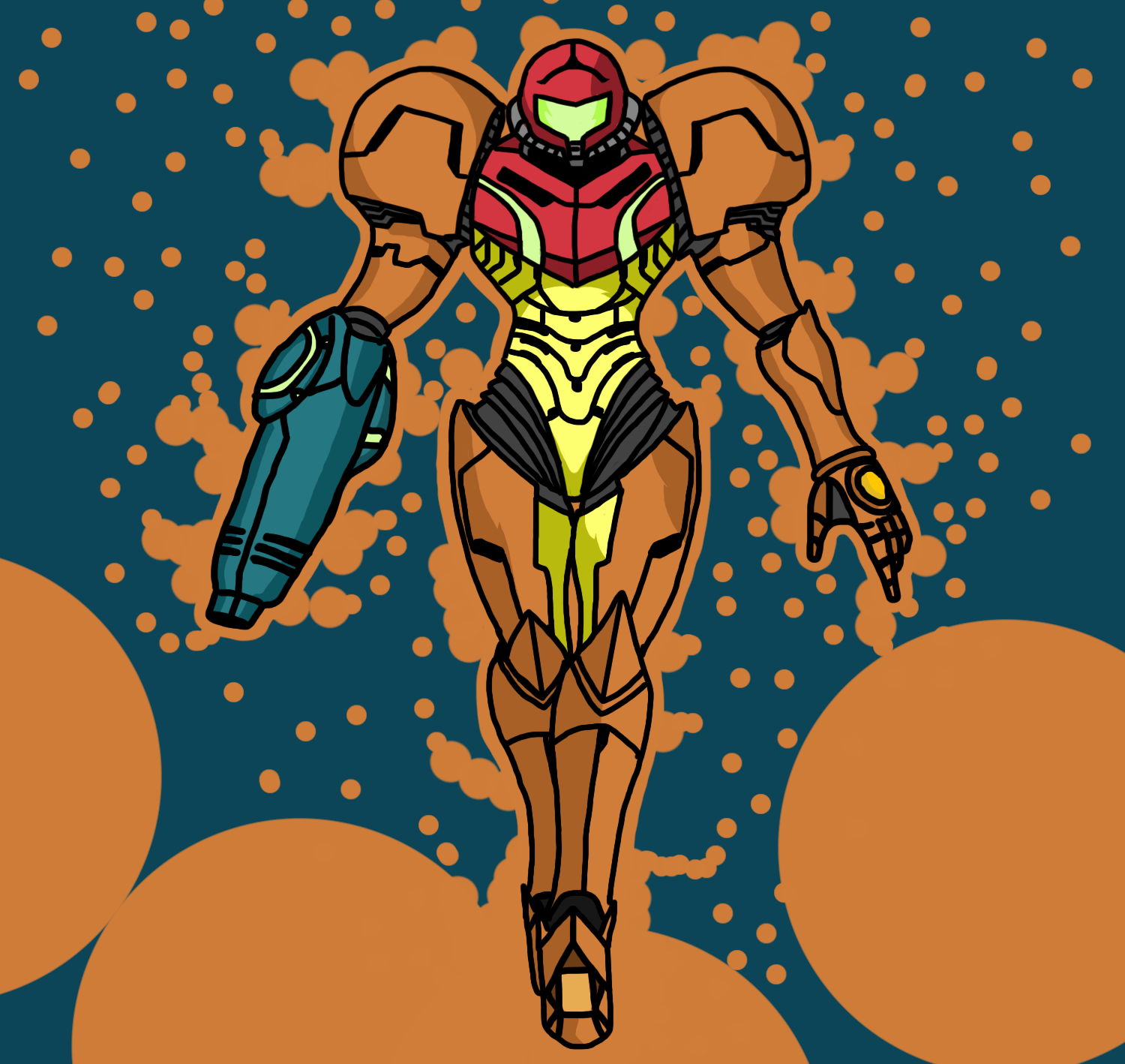 Samus Aran by Cruga on DeviantArt